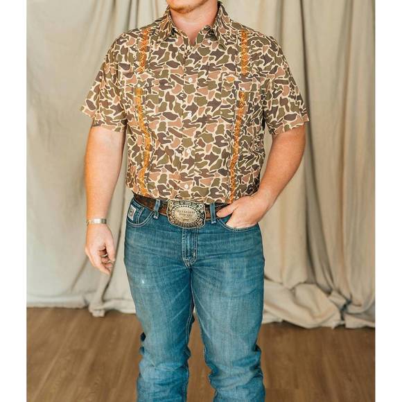 Texas Standard | Shirts | New Texas Standard Guayabera Libre Shirt In ...
